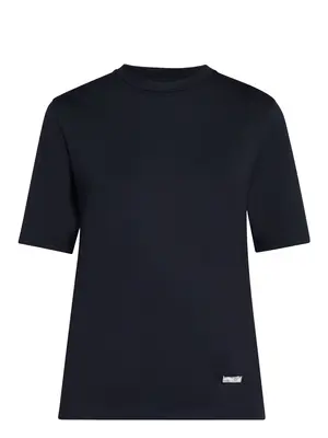 JIL SANDER Jil Sander Logo-Plaque T-Shirt