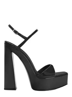 GIUSEPPE ZANOTTI Sylvy 145mm Platform Sandals - Black