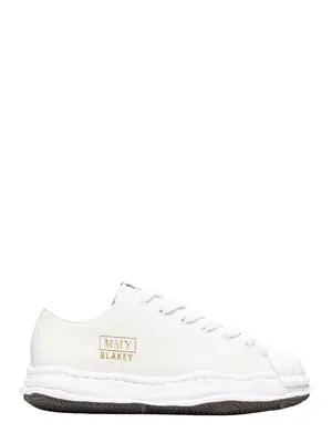 Mihara Yasuhiro Maison MIHARA YASUHIRO Blakey Leather Sneakers Neutrals