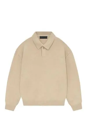 Fear Of God Fear Of God Essentials Knit Polo Tan