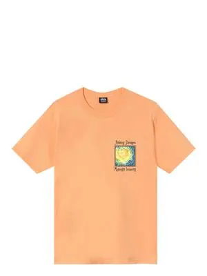 StÜssy Midnight Insanity Tee 'peach - Orange