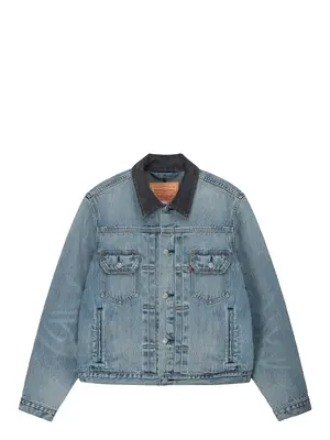 STÜSSY Stussy X Levi's Embossed Trucker Jacket