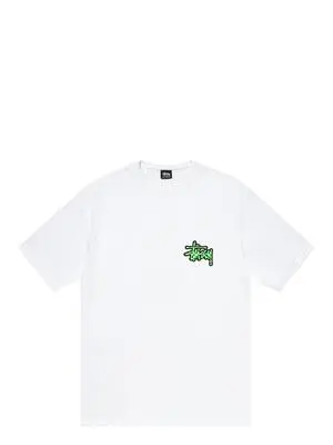 StÜssy Checker Stock Tee - White