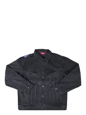 Supreme Painted Trucker Jacket - Black