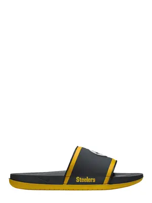 Nike Nfl X Offcourt Pittsburgh Steelers Slide - Black