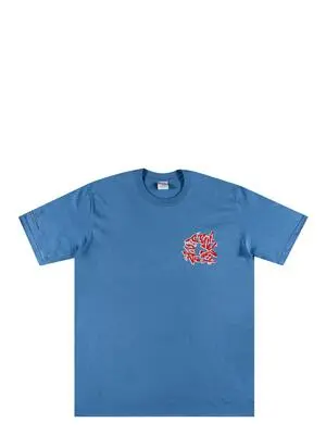 Supreme Support Unit Tee 'dusty Light Royal - Blue