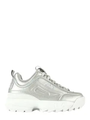 FILA Disruptor 2 Premium Metallic Sneakers Silver