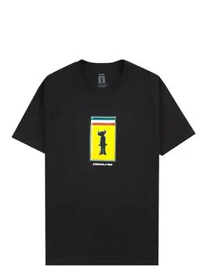 PLEASURES Travelling T-shirt - Black
