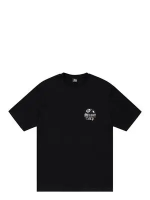 StÜssy 8 Ball Corp. Tee - Black