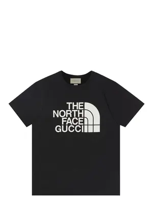 The North Face X Gucci Cotton T-shirt - Black