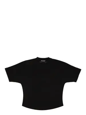 Palm Angels Glitter Classic Logo Over T-shirt - Black