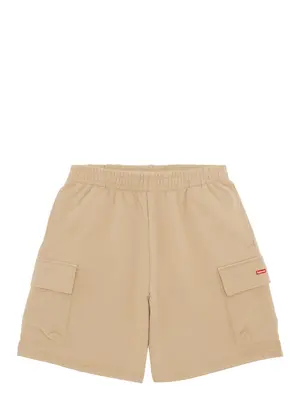 Supreme Small Box Baggy Cargo Sweatshorts - Tan