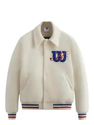 Kith For Wilson Coaches Jacket - Cream
