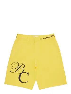 Supreme X Bernadette Corporation Work Short - Yellow