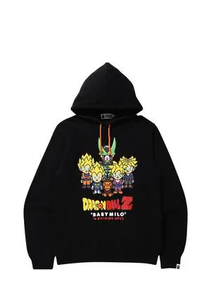 A BATHING APE X Dragon Ball Z Baby Milo Pullover Hoodie - Black