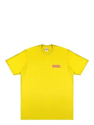 Supreme No More Shit Tee 'lemon - Yellow
