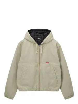 StÜssy Double Dye Work Jacket - Cream