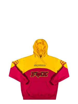Supreme X Fox Racing Hooded Sweatshirt - Pink