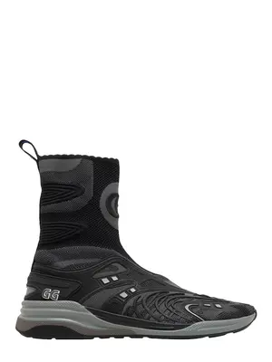 Gucci Ultrapace R Mid Sneakers - Black