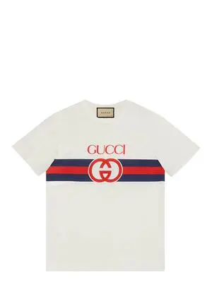 Gucci Interlocking G T-shirt - White