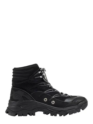 Gucci Lace-up Boots - Black