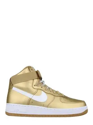 Nike NikeLab Air Force 1 High Sneakers Gold