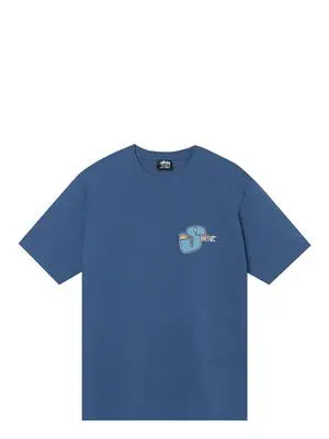 StÜssy Phat Tee 'midnight - Blue
