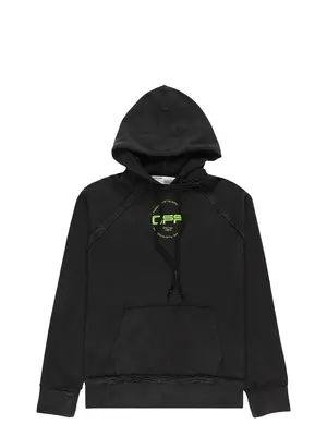 OFF-WHITE Off-White Incompiuto Hoodie With Hand Logo