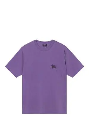 StÜssy Skull Wings Pigment Dyed Tee - Purple