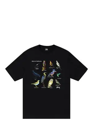 StÜssy California Birds Tee - Black