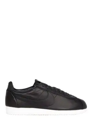 Nike Classic Cortez Premium Qz Ts Sneakers - Black