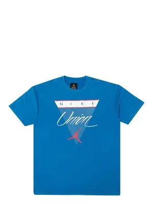 JORDAN X Union Nrg Vault Flight Triangle Tee - Blue