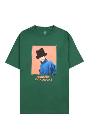 PLEASURES Space Cowboy T-shirt 'hunter - Green