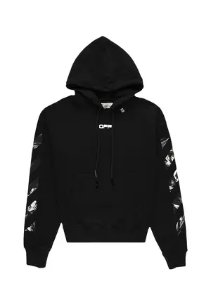 Off-White Caravaggio Square Over Sweatshirt - Black