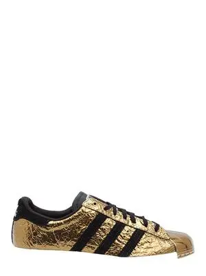 Adidas Superstar 80s Metal Toe Foil Sneakers - Gold