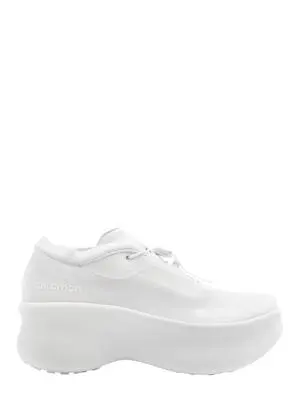 SALOMON Comme Des Garçons Sense Feel Platform Sneakers - White