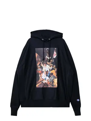 DENIM TEARS X Pyrex Tears Hoodie - Black