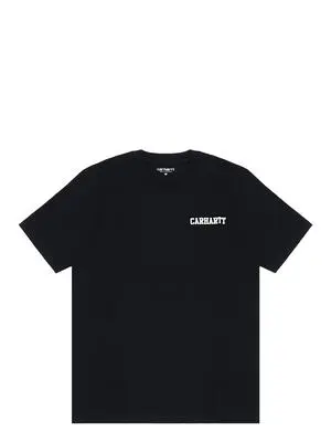Carhartt Work In Progress College Script It T-shirt - Black