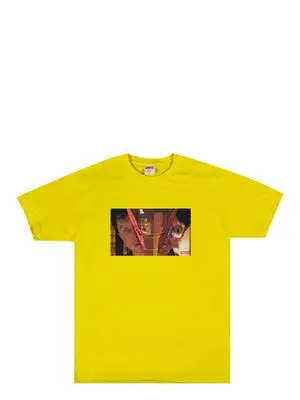Supreme Split Tee 'yellow' Yellow