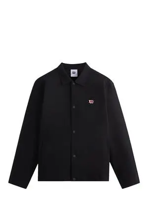 Kith For Wilson Midway Coaches Jacket - Black