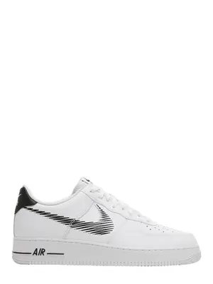 Nike Air Force 1 Low 'zig Zag' Sneakers - White
