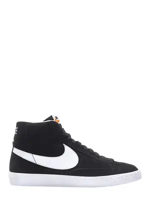 Nike Blazer Mid Prm Sneakers - Black