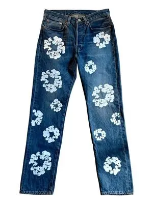 LEVI'S X Denim Tears Cotton Wreath Jean - Blue