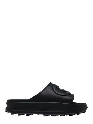 Gucci Interlocking G Sandal - Black