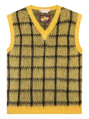 Marni Pullover Sweater Vest - Yellow