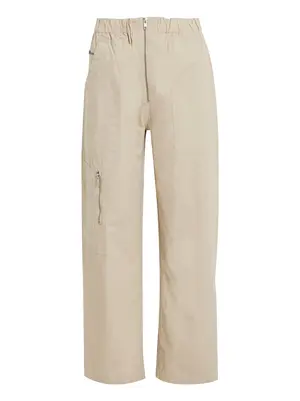 MARANT ETOILE Noferis Cotton Tapered Pants - Beige