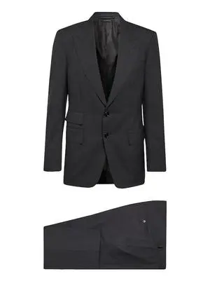 TOM FORD Shelton Super 120's Wool Suit - Grey