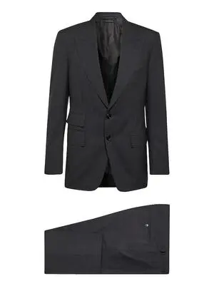 TOM FORD Shelton Super 120's Wool Suit Grey