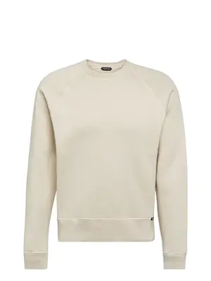 TOM FORD Cotton Sweatshirt - Beige