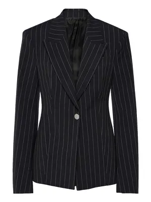 ATTICO The Attico Single-Breasted Blazer